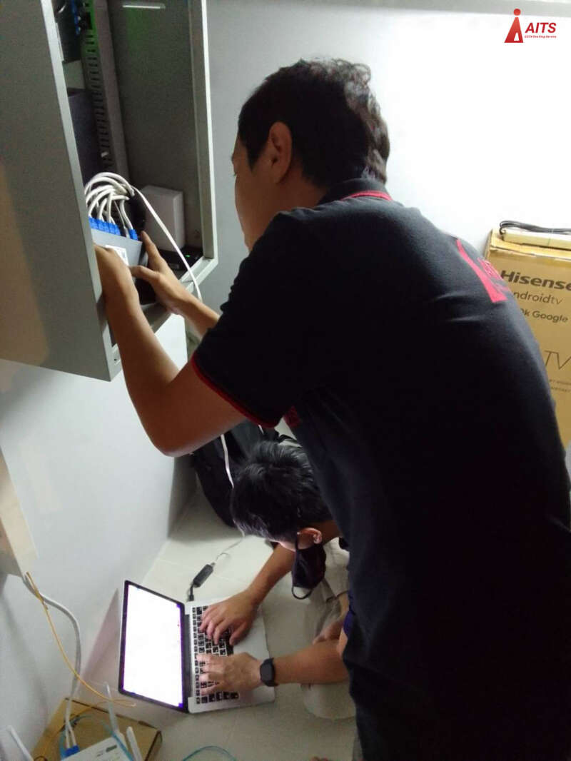 งานแก้ไขระบบ WiFi ที่งามวงศ์วาน 47 - AITSCCTV