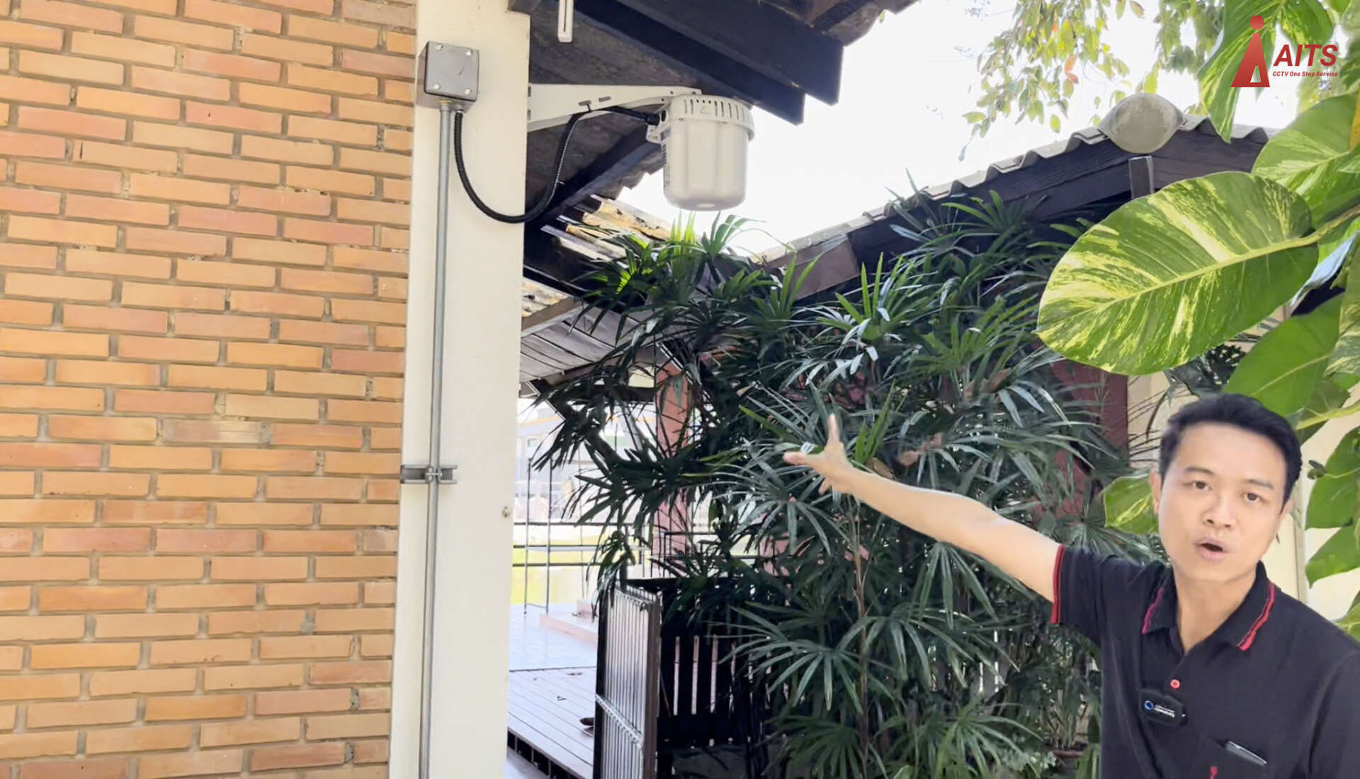 การติดตั้งตัวกระจายสัญญาณอินเทอร์เน็ต (Access Point) ภายนอกอาคาร @พิษณุโลก - AITSCCTV