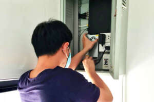 ออกแบบและรับติดตั้งระบบควบคุมประตู Access control - AITSCCTV