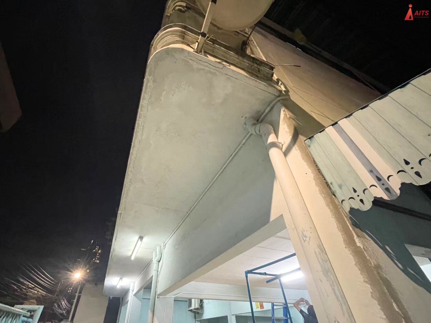 สาธุประดิษฐ์ กล้องวงจรปิด 4 จุด - AITSCCTV